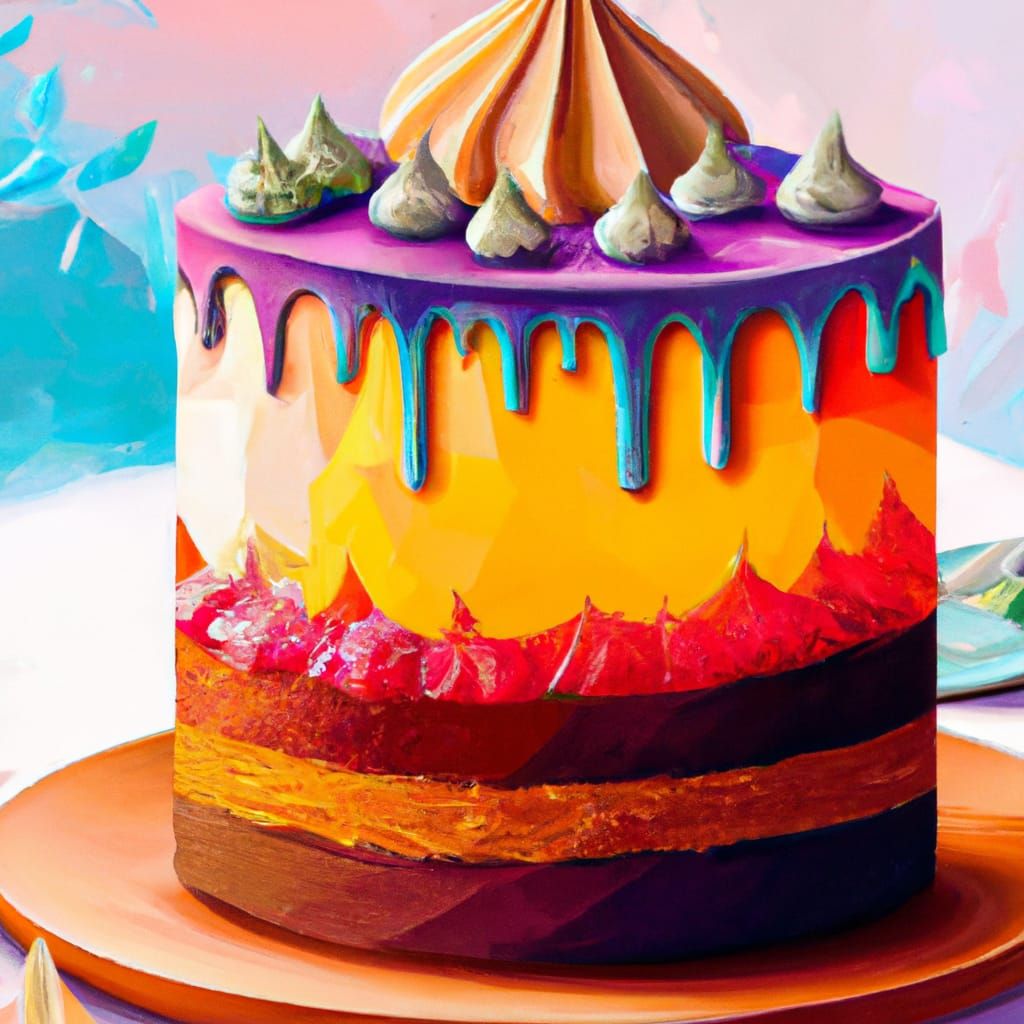 Cake - AI Generated Artwork - NightCafe Creator