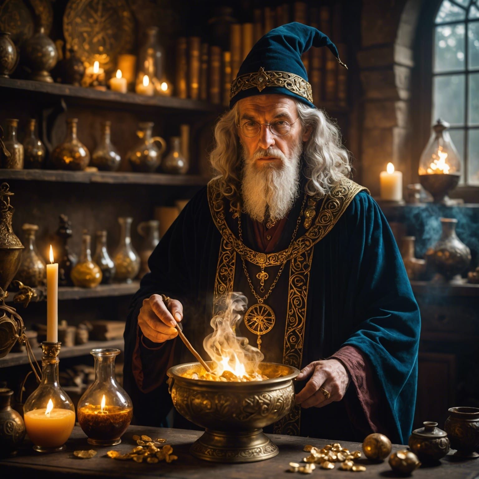 Merlin’s Lair (series) - AI Generated Artwork - NightCafe Creator