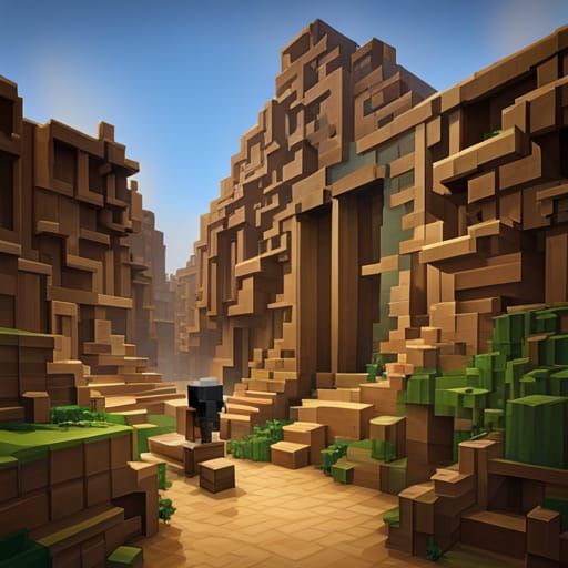 minecraft - AI Generated Artwork - NightCafe Creator