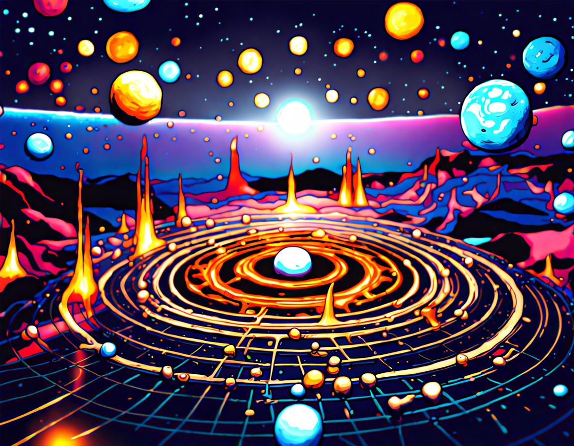 Solar system - II - AI Generated Artwork - NightCafe Creator