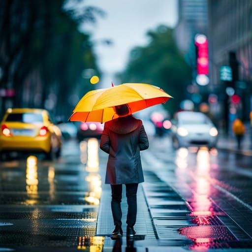 ultrarealistic rainfall Professional photography, bokeh, natural ...