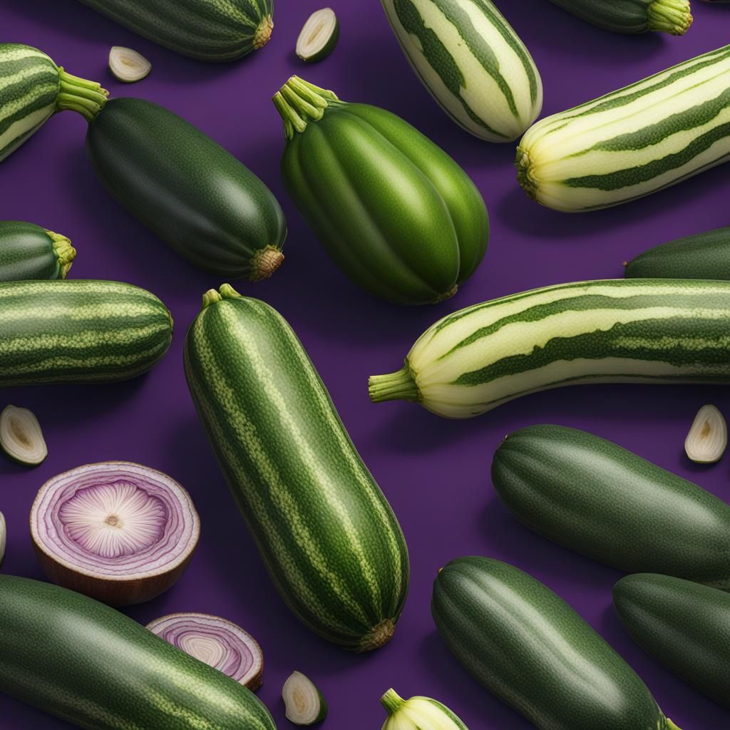 Shallot Zucchini - AI Generated Artwork - NightCafe Creator