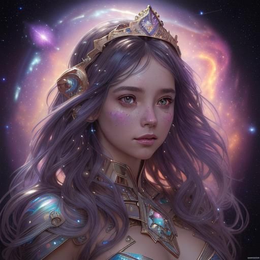 Cosmic queen - AI Generated Artwork - NightCafe Creator
