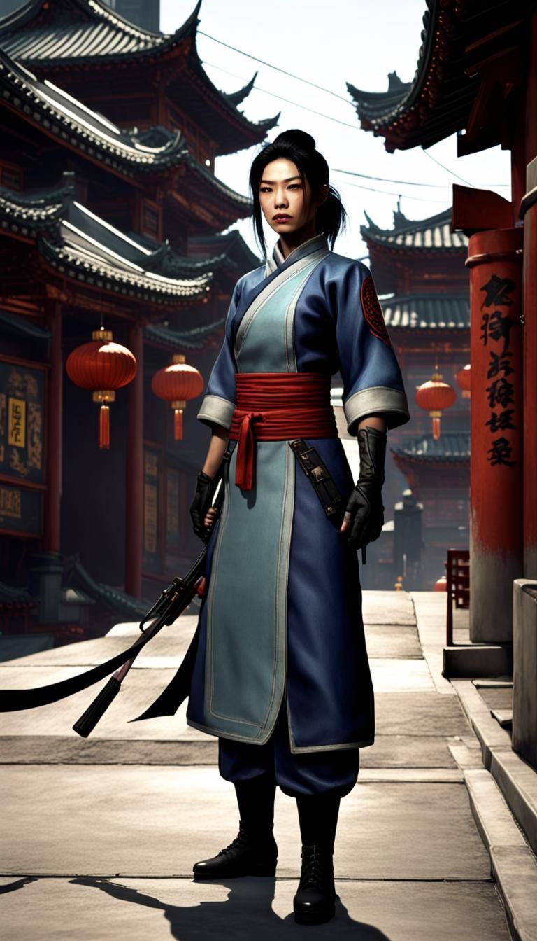 Kuei-jin female character from the VTM lore. - AI Generated Artwork ...