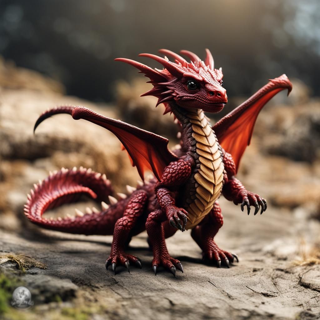 Pseudodragon for fantasy roleplay game AD&D - AI Generated Artwork ...