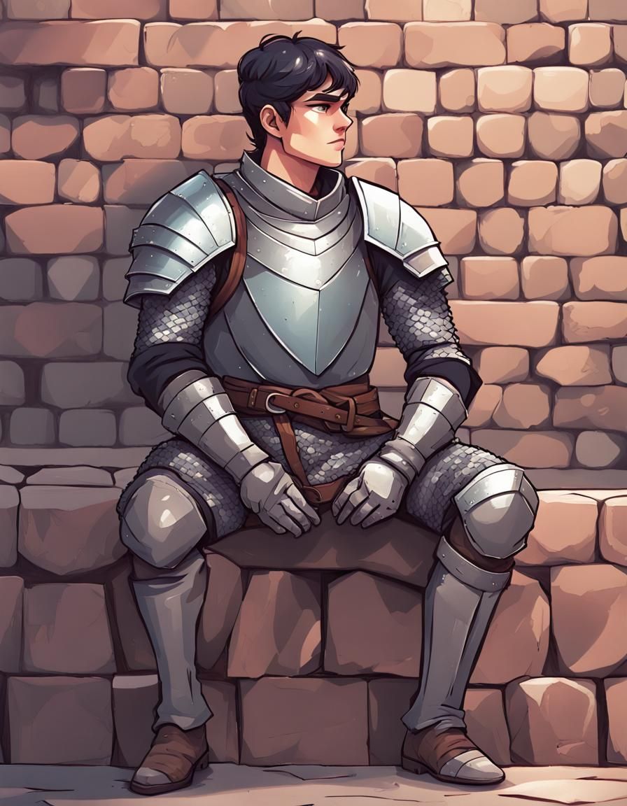 Lazy Guard - AI Generated Artwork - NightCafe Creator