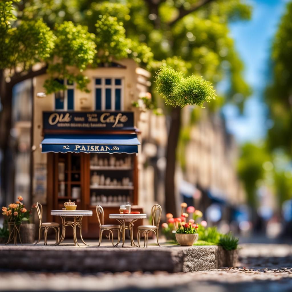 Olde Cafe - AI Generated Artwork - NightCafe Creator