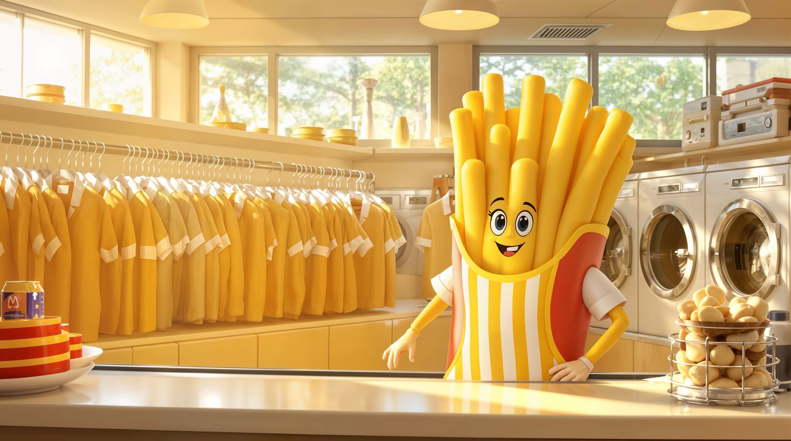 Fry Cleaners - Salted French Fry Entrepreneur in Dry Cleanin...