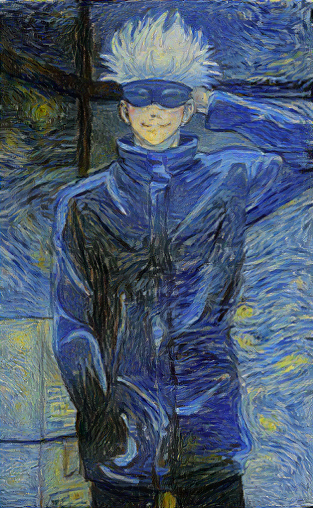 Satoru GoJo - AI Generated Artwork - NightCafe Creator