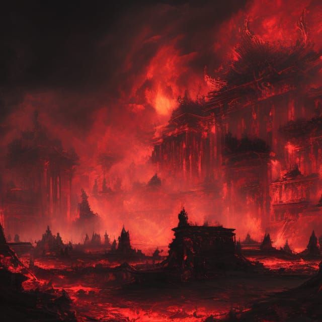 🔥 To Hell 🔥 - AI Generated Artwork - NightCafe Creator