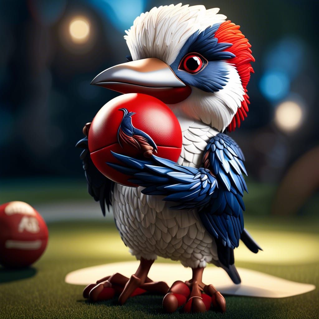 Kookaburra Mascot - AI Generated Artwork - NightCafe Creator