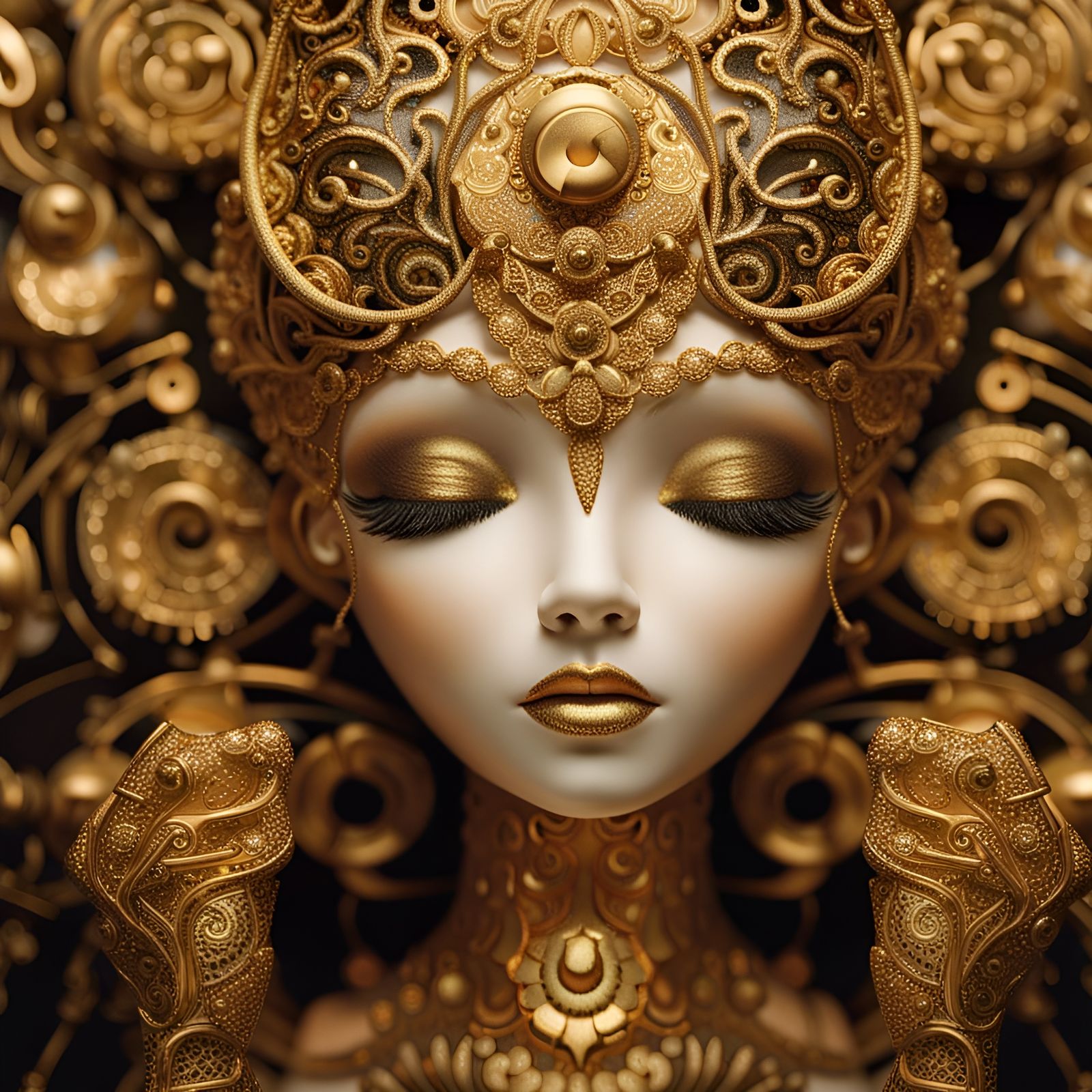 Elegant Marionette Puppet - AI Generated Artwork - NightCafe Creator