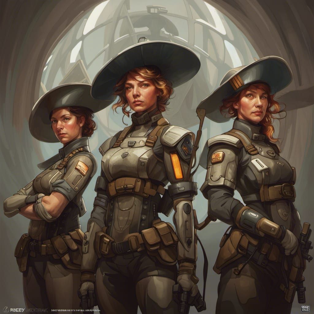 X-com musketeers - AI Generated Artwork - NightCafe Creator