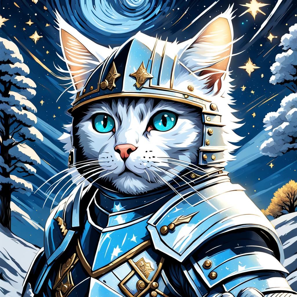 Warrior Cat - AI Generated Artwork - NightCafe Creator