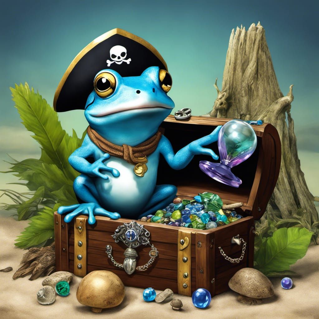 Everdell — Pirate Frog - AI Generated Artwork - NightCafe Creator