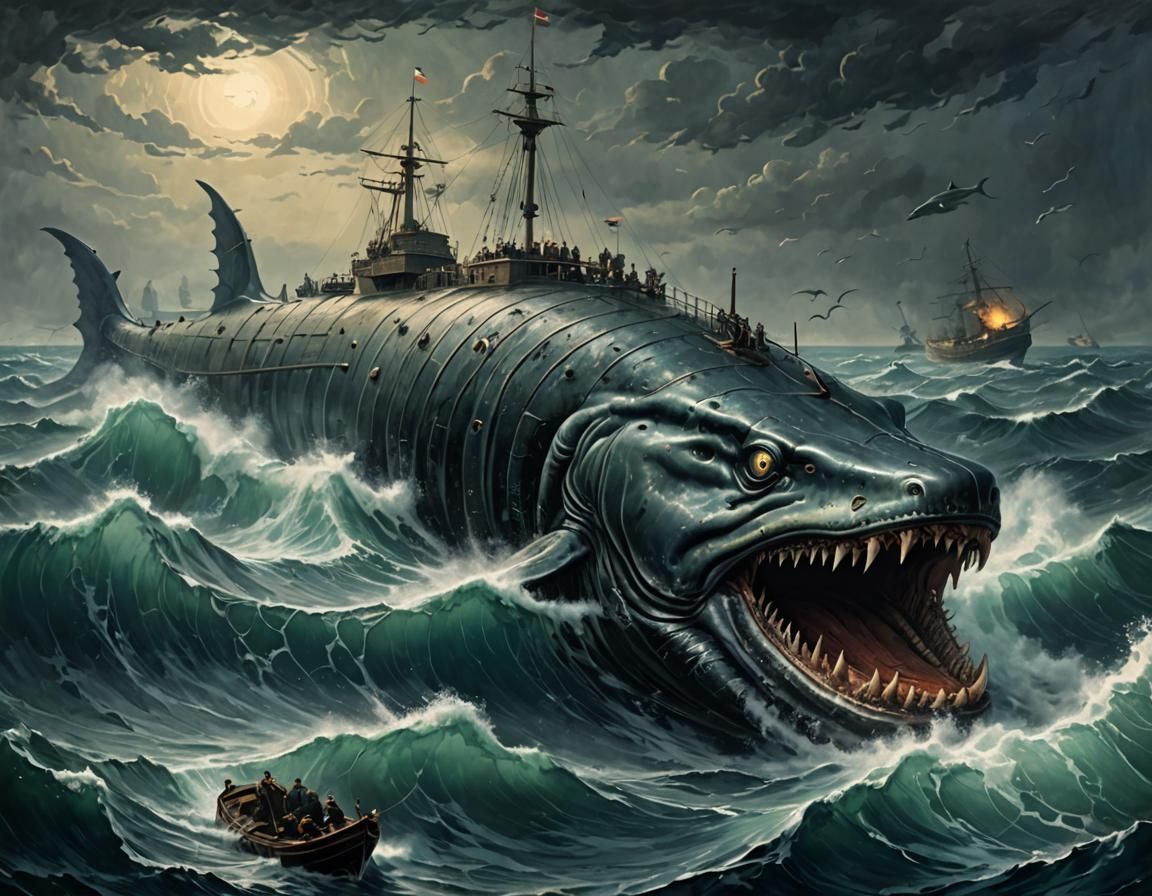 Leviathan - AI Generated Artwork - NightCafe Creator