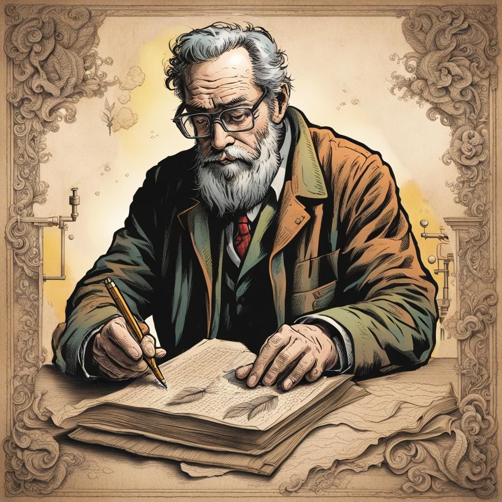 A Birth of Science - AI Generated Artwork - NightCafe Creator