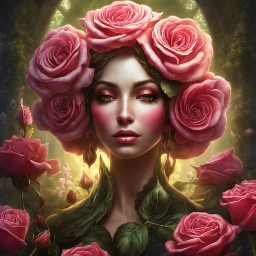 Rose Sprite - AI Generated Artwork - NightCafe Creator