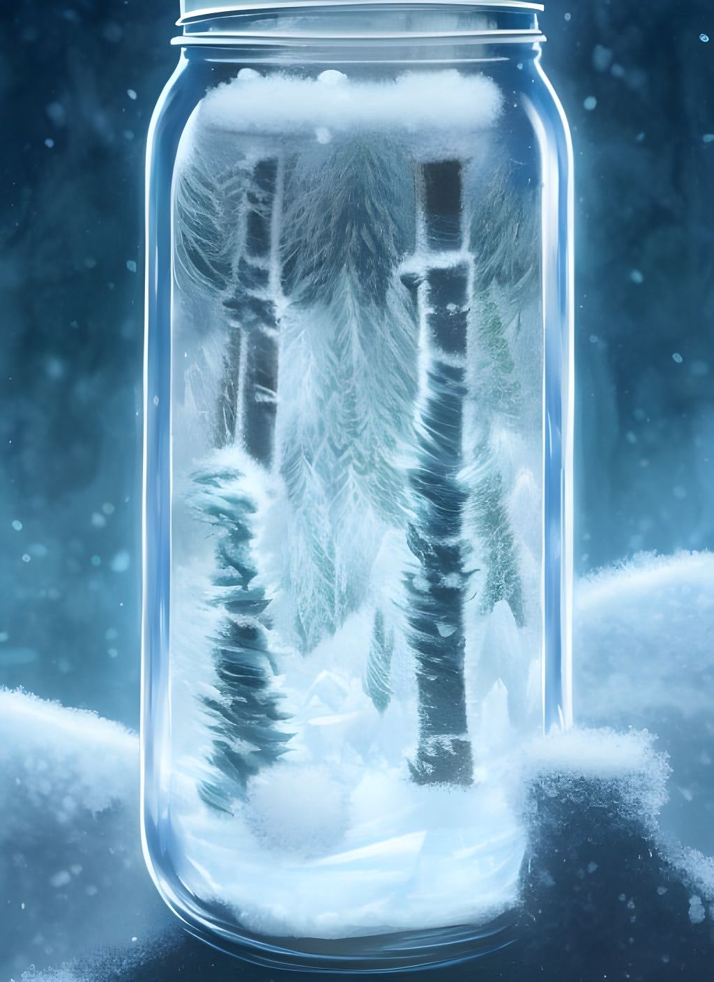 Essence of Cold - AI Generated Artwork - NightCafe Creator