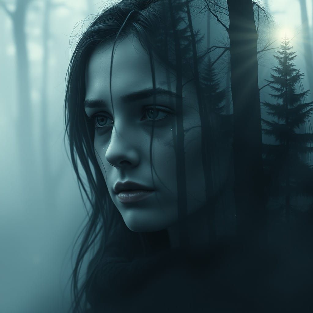 Emotional portrait, subtle emotion - Emotional portrait, sub...