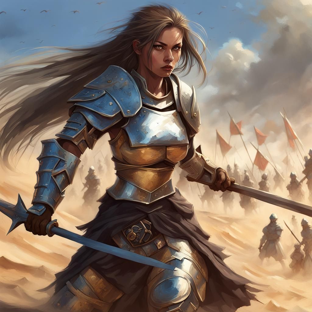 Warrior - AI Generated Artwork - NightCafe Creator