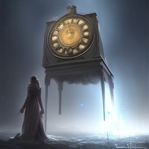 time travel - AI Generated Artwork - NightCafe Creator