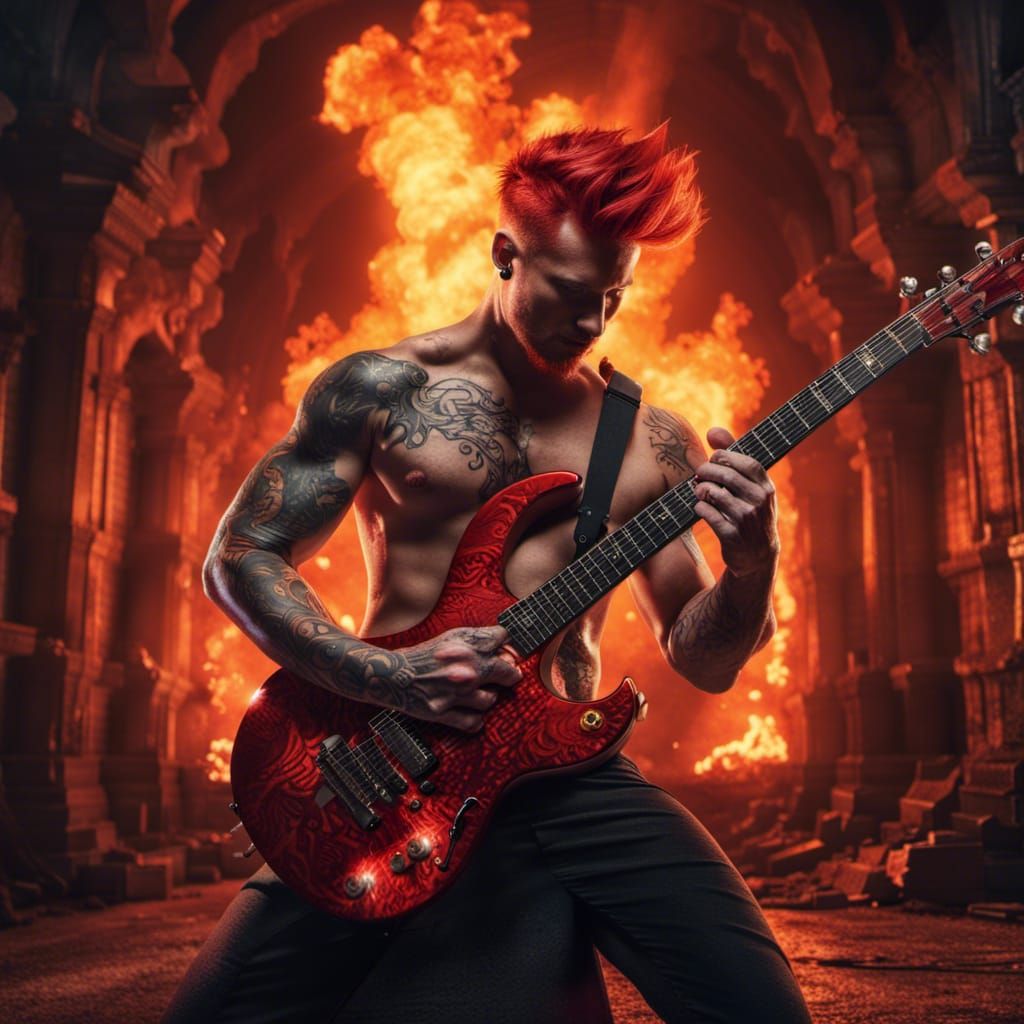 Heavy Metal Man XIII - AI Generated Artwork - NightCafe Creator