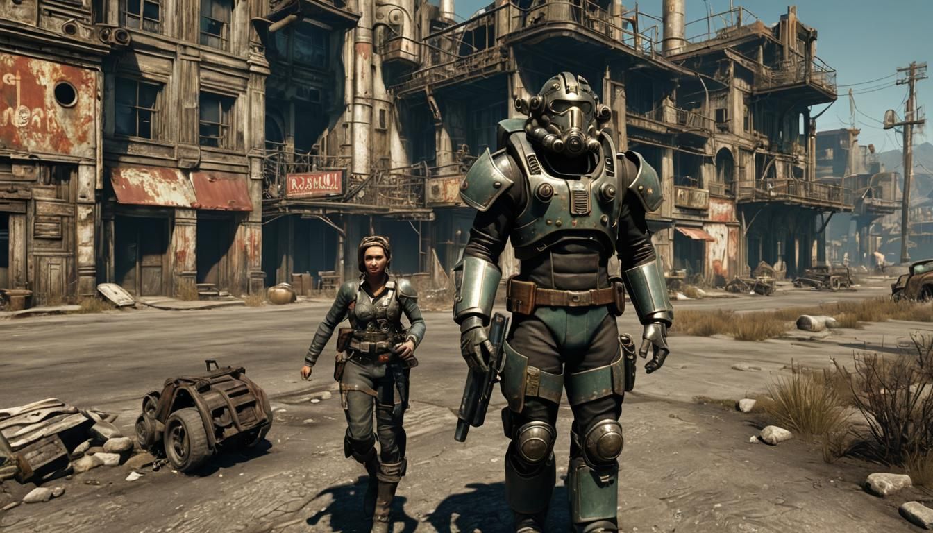 Hey, Wait Up Big Guy! - AI Generated Artwork - NightCafe Creator