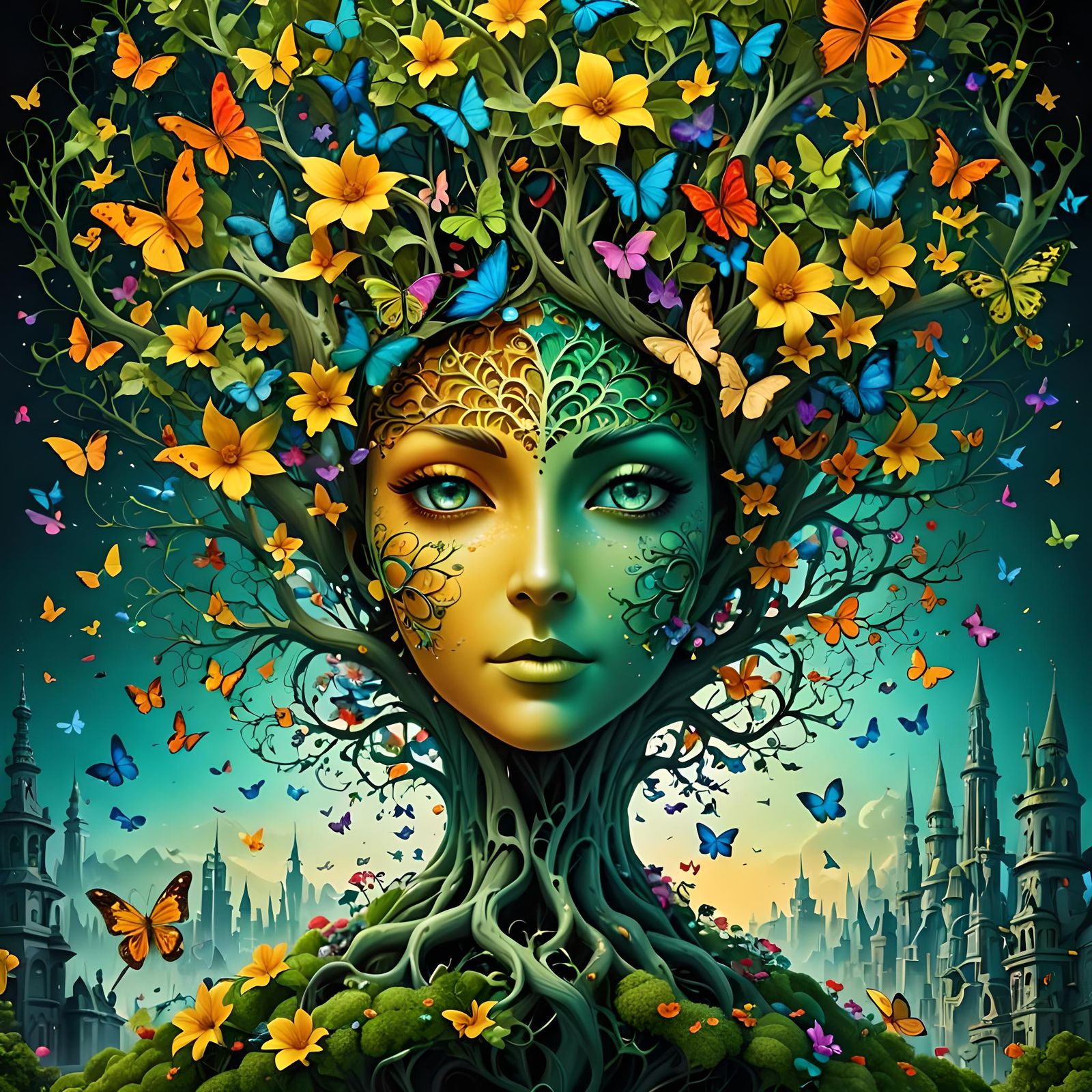 tree of life - AI Generated Artwork - NightCafe Creator