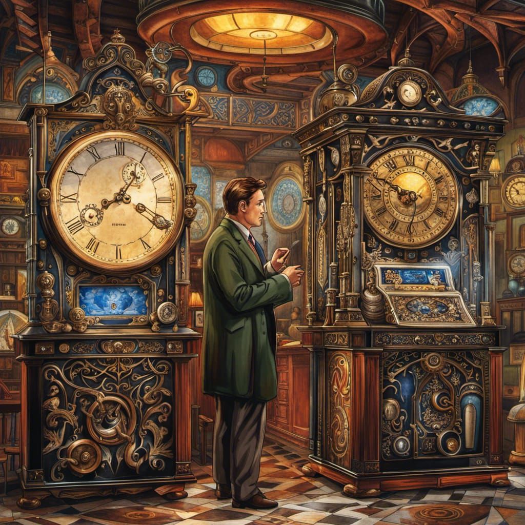 Time Machine #20 - AI Generated Artwork - NightCafe Creator
