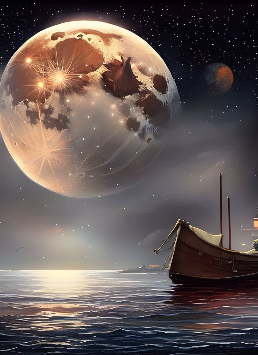 Sublunar - AI Generated Artwork - NightCafe Creator