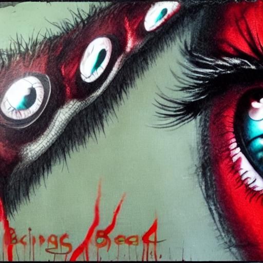 bleeding eyes - AI Generated Artwork - NightCafe Creator