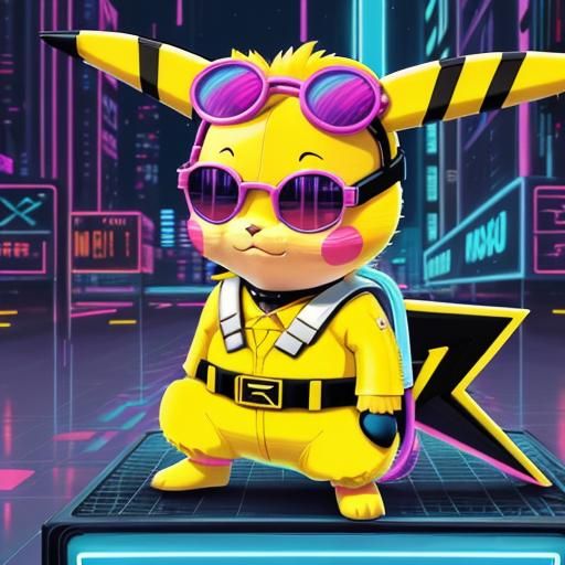 PIKACHU... - AI Generated Artwork - NightCafe Creator