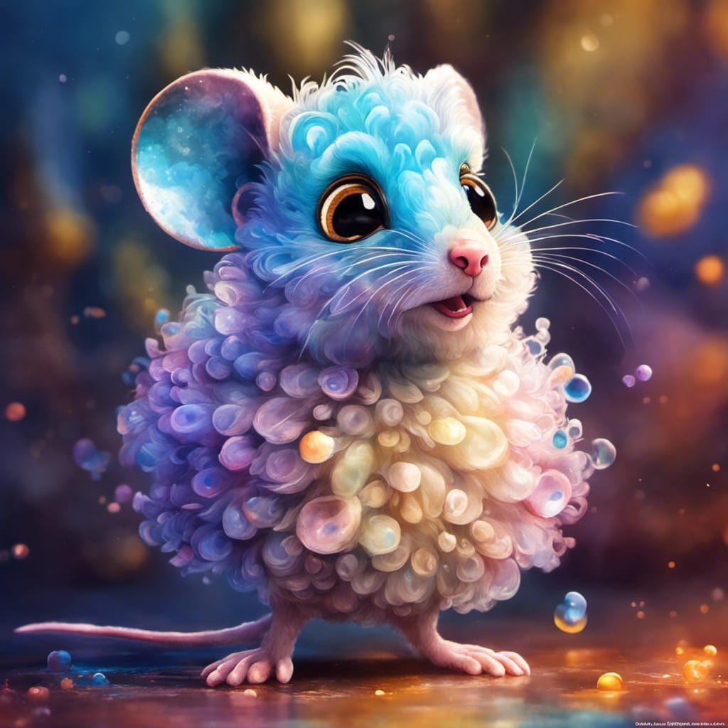 The magic baby Peacock-mouse hybrid - AI Generated Artwork - NightCafe ...