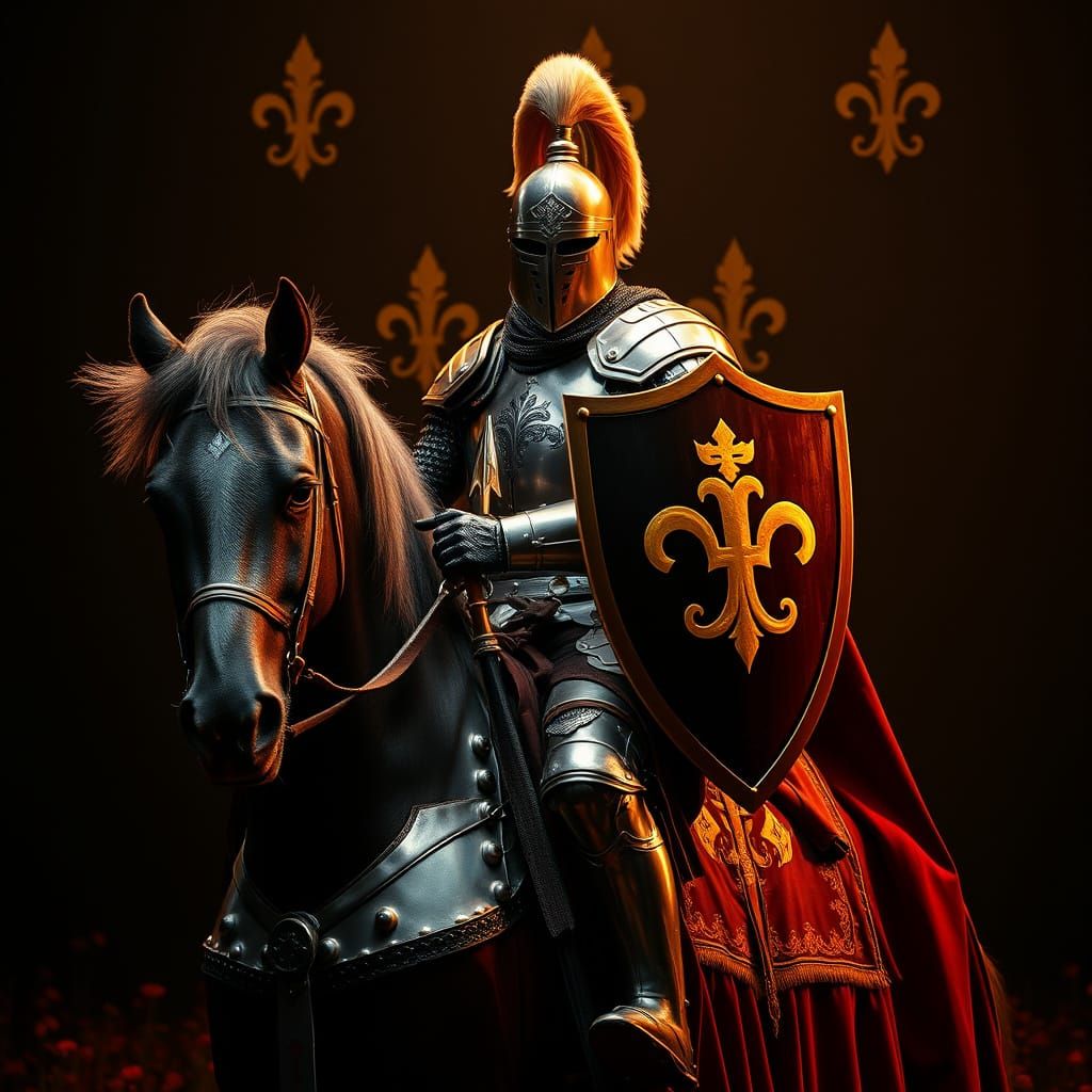 Knight of fleurs-de-lis order - Knight of fleurs-de-lis orde...