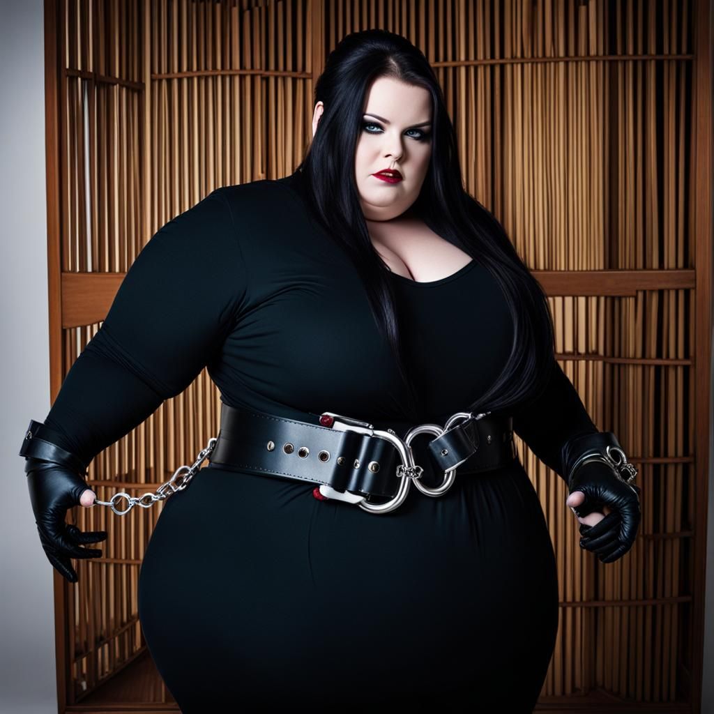 bbw straitjacket - AI Generated Artwork - NightCafe Creator