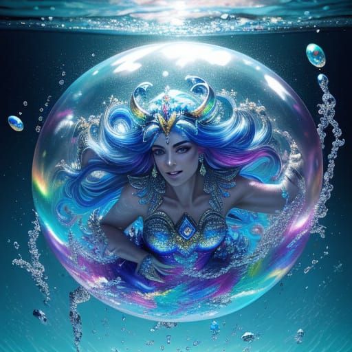 hyper-realistic looking joyful diamond gems chrome shining topsy-turvy ...