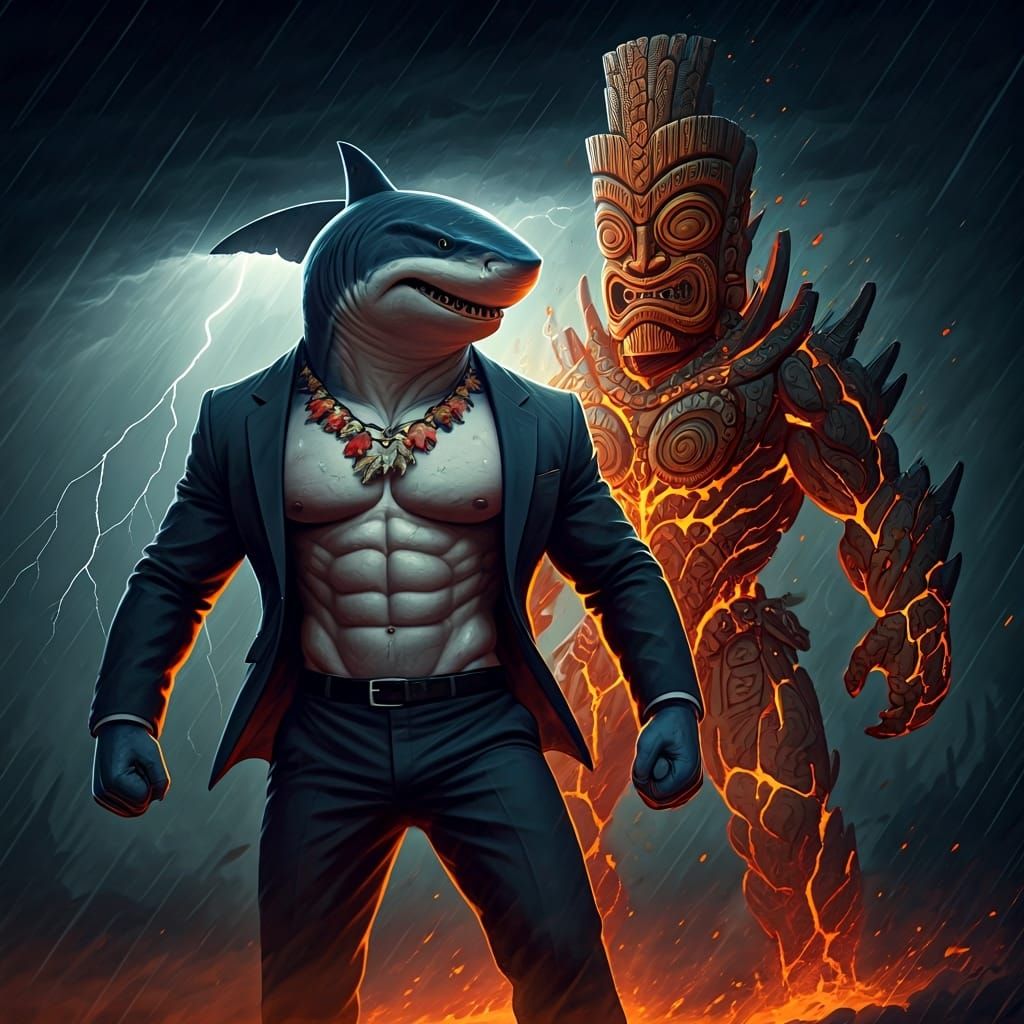 Bruce the Shark - Tiki Trouble - Bruce the Shark - Tiki Trou...