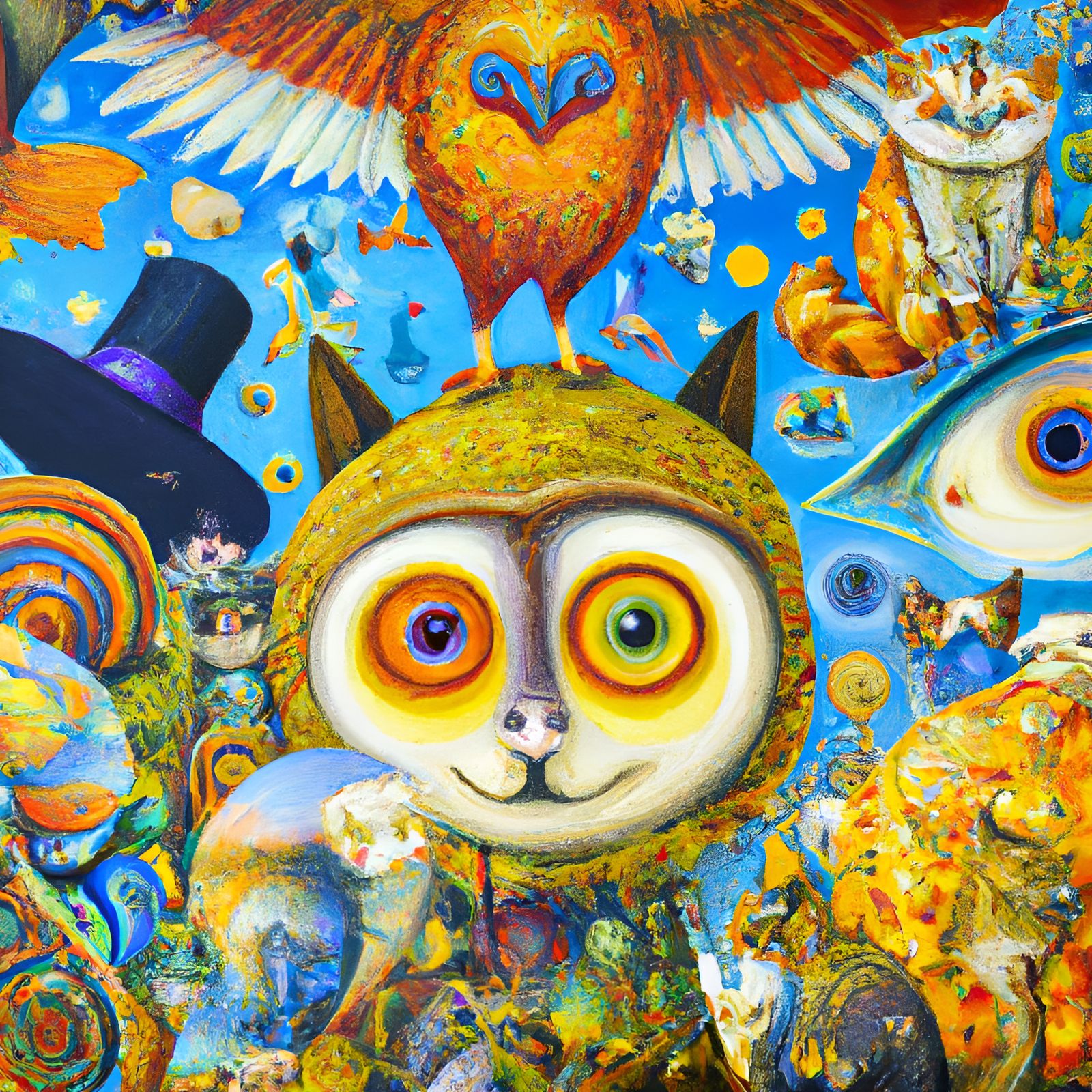 Chaotic and Colorful Fantasy Creatures - prints and more available ...