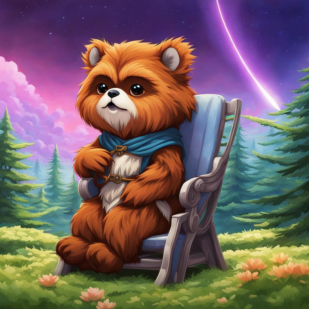 Bear Prince of the Magic Lands - AI Generated Artwork - NightCafe Creator
