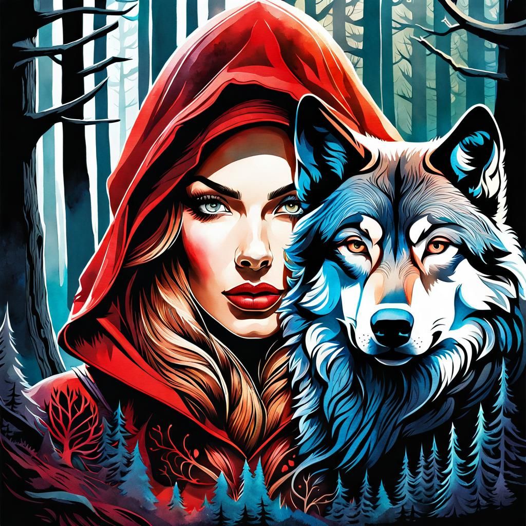 Red Riding Hood - AI Generated Artwork - NightCafe Creator