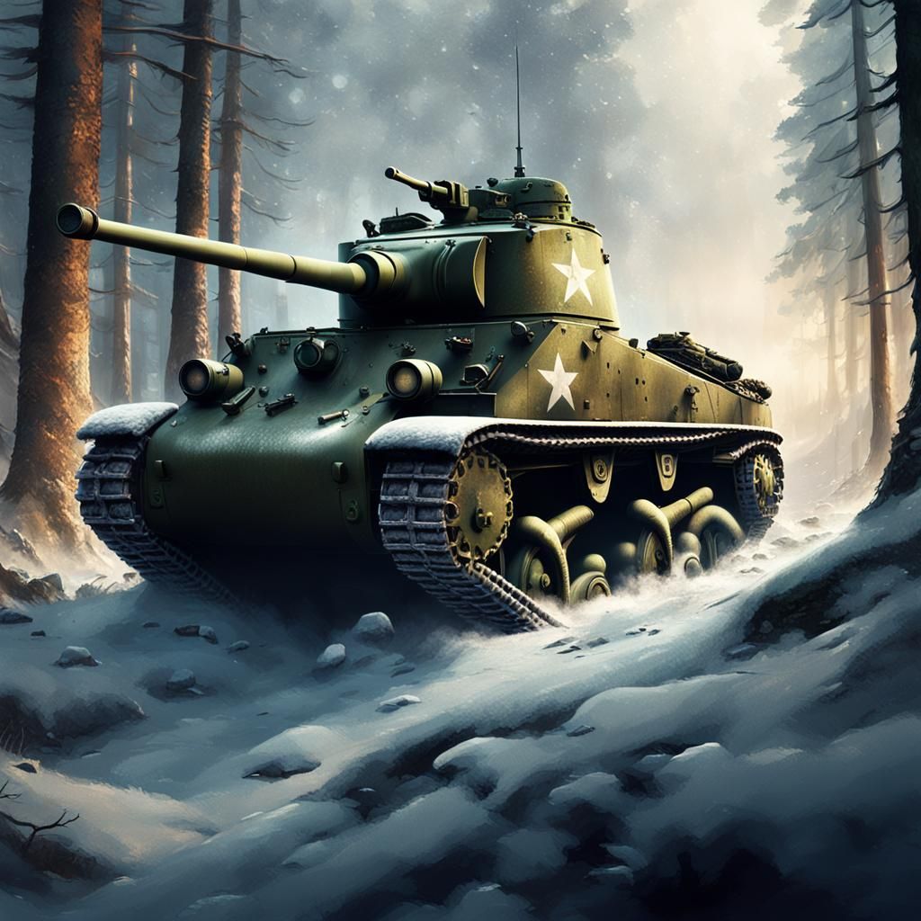 M4 "Firefly" Sherman - AI Generated Artwork - NightCafe Creator