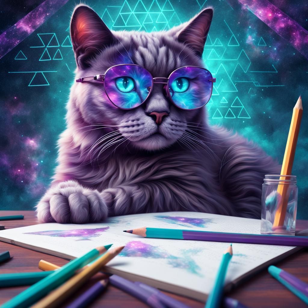 Cat Engineer - AI Generated Artwork - NightCafe Creator