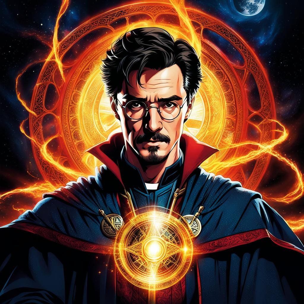 Harry Potter aka marvels dr. Strange - AI Generated Artwork - NightCafe ...