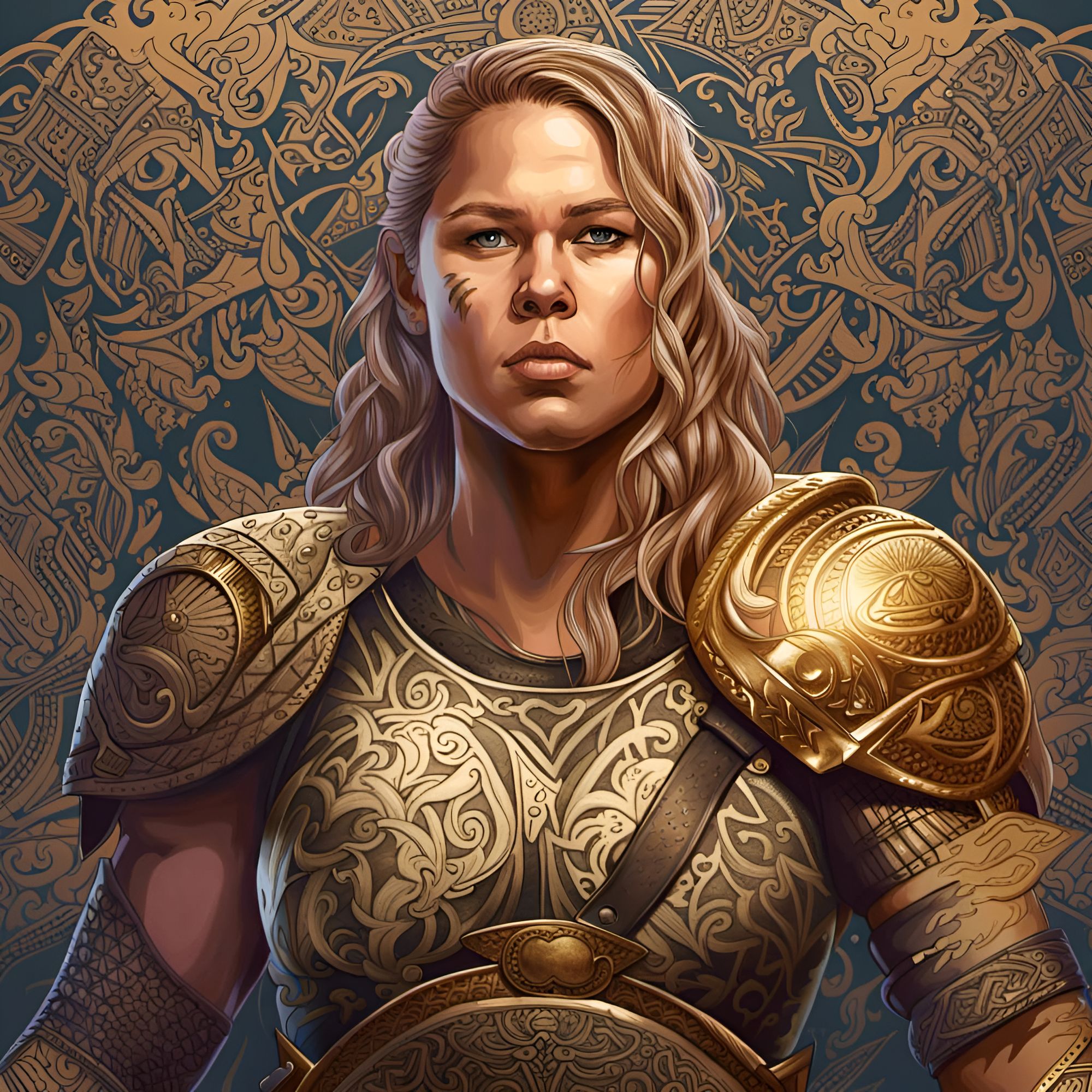 MMA Fighter Viking Series Vol. I for @Tylawrencer : r/nightcafe