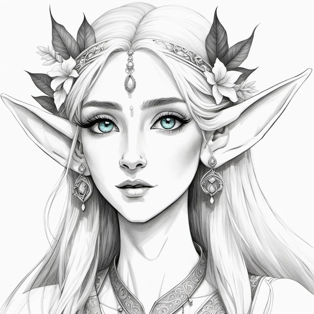 Elf Portraits - AI Generated Artwork - NightCafe Creator