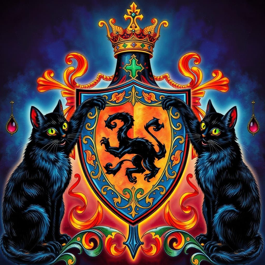 Cat Heraldry Schnell (Proof of Concept) I