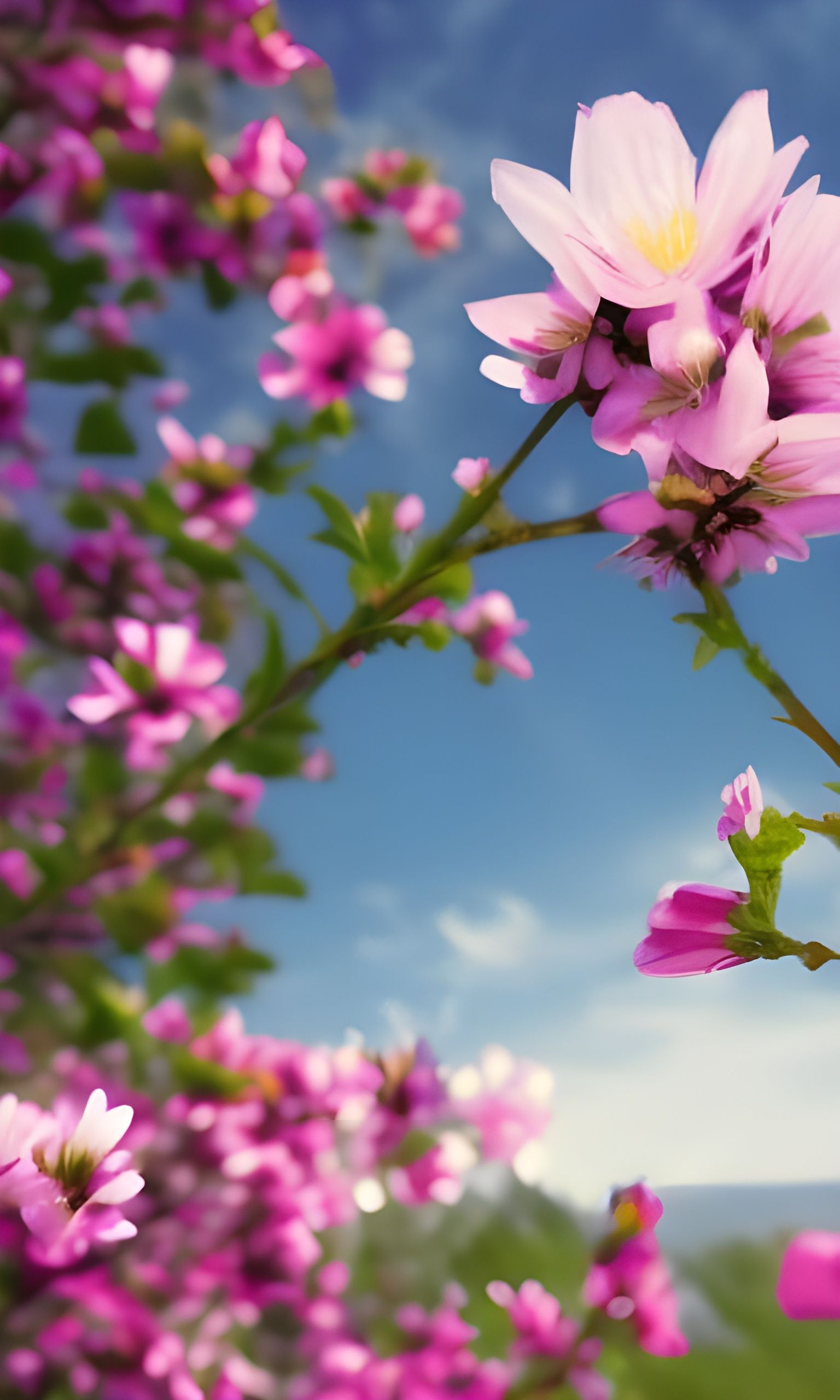 Dreaming of Springtime - AI Generated Artwork - NightCafe Creator