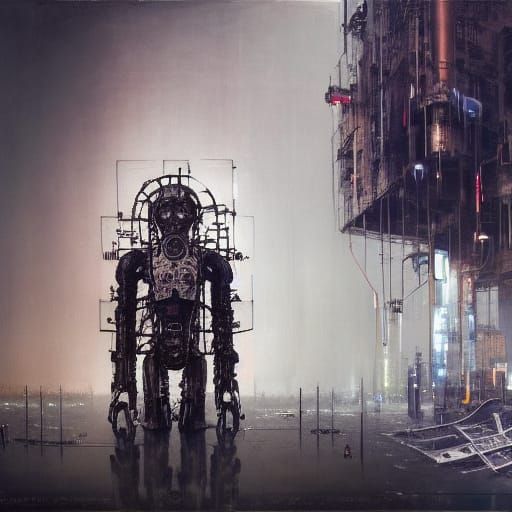 Artificial Intelligence takes over the world in 2050 - AI Generated ...