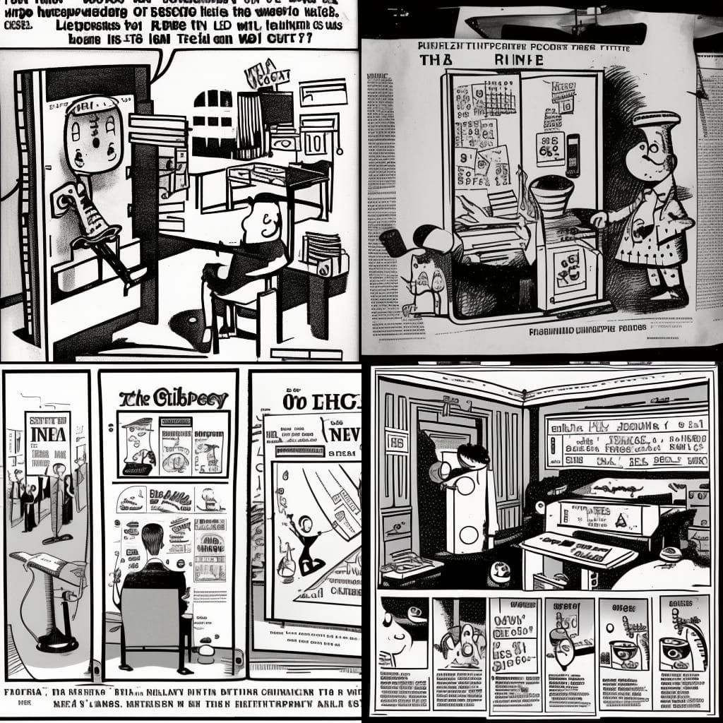 rube goldberg machine - AI Generated Artwork - NightCafe Creator